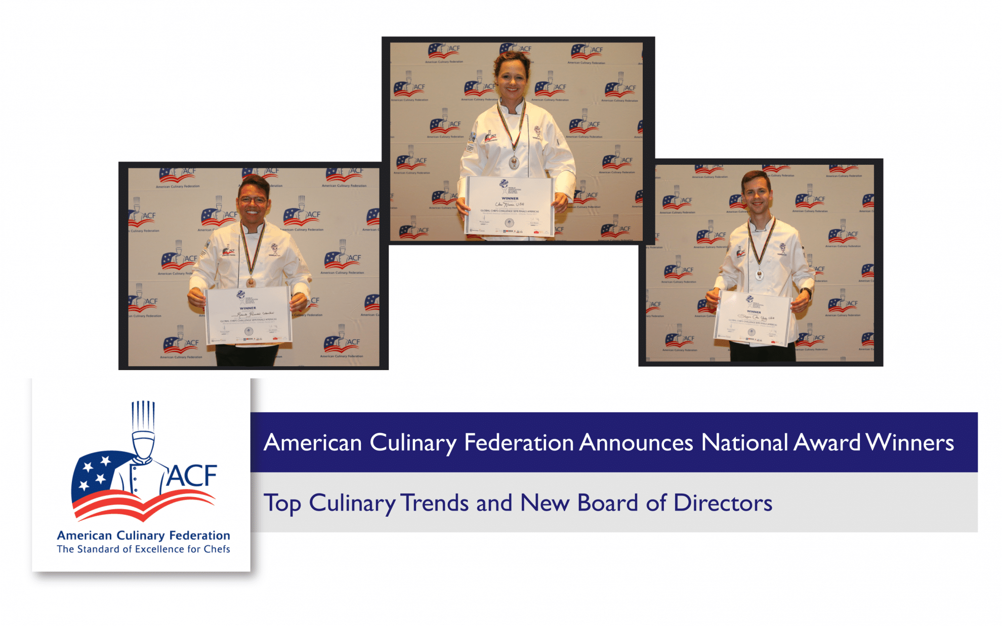 American Culinary Federation Announces National Award Winners - WORLDCHEFS