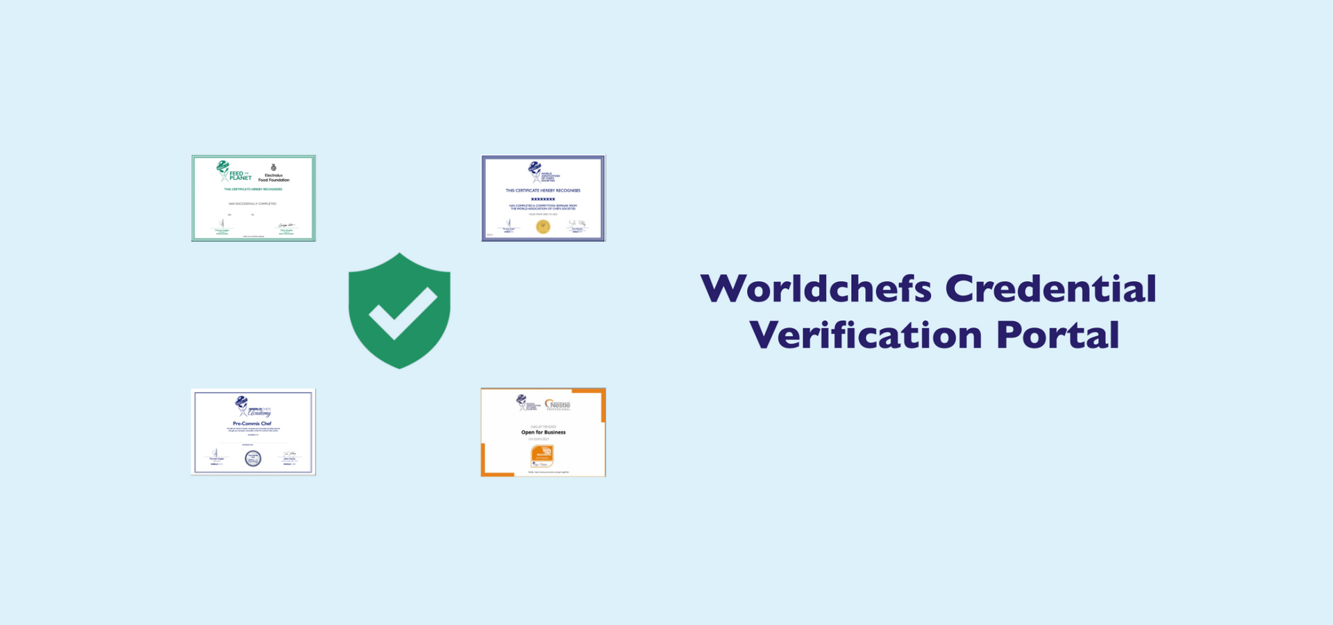 Credential Verification - WORLDCHEFS